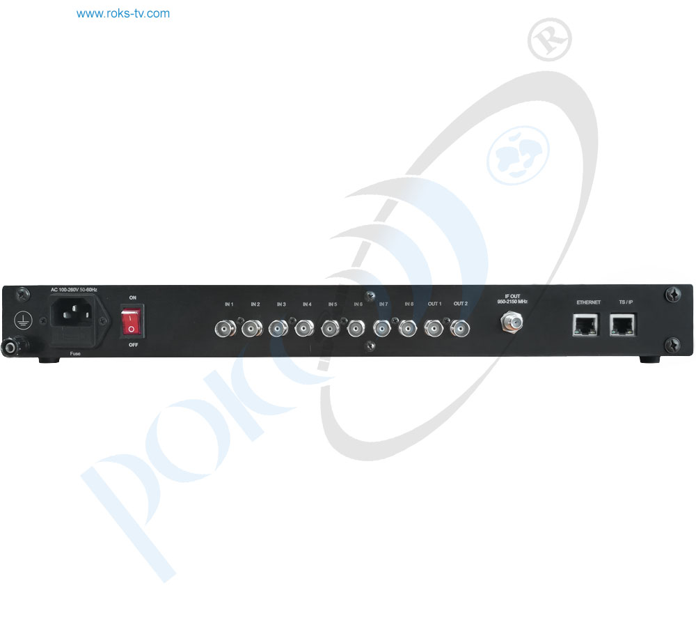 DVB-S/S2 8ASI Scrambler V2.0 - Roks