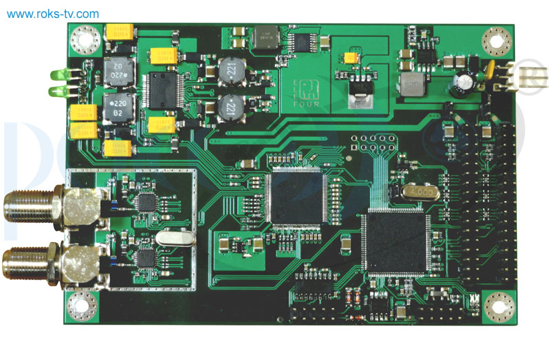 DVB-S/S2 FTA receiver board - Roks - old
